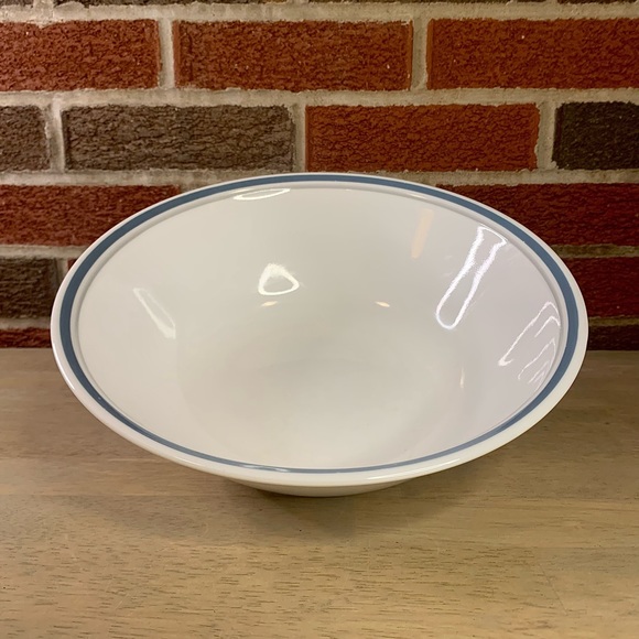 Corelle | Dining | Vintage Corelle By Corning Indigo Blue Gray Serving ...
